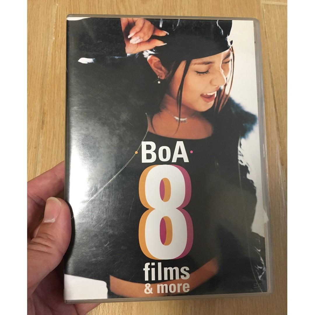 BoA 8 Films & More MV DVD港版, 興趣及遊戲, 收藏品及紀念品, 明星周邊 - Carousell