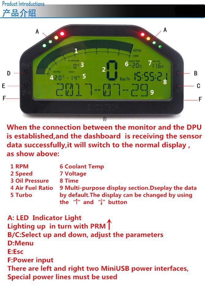 Brand New - Sinco Tech D0904 Racing Dashboard going @ $140 ONLY!!!, Car Accessories, Electronics ...