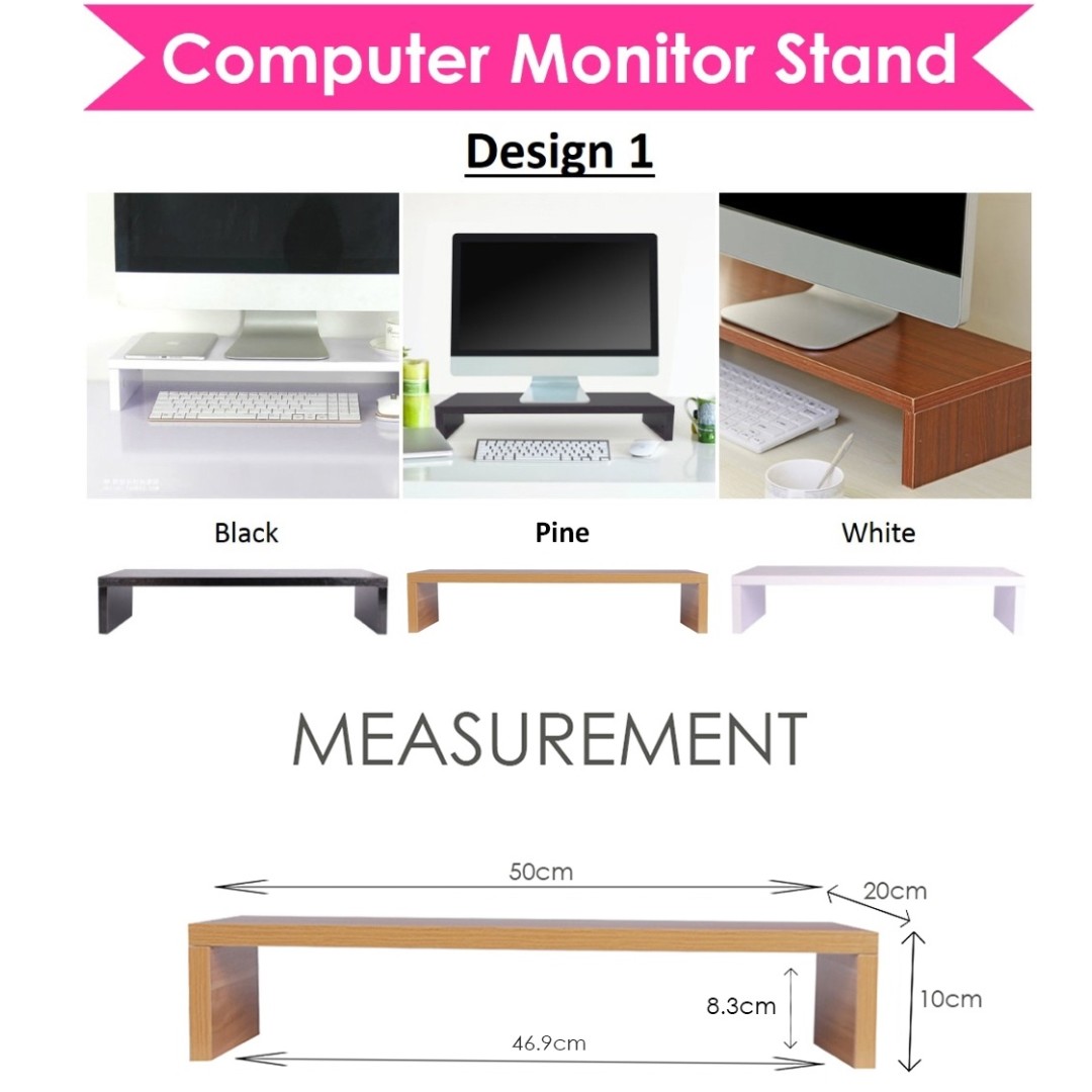 Computer Standing Table/Laptop Monitor Table/Notebook Stand, Furniture ...