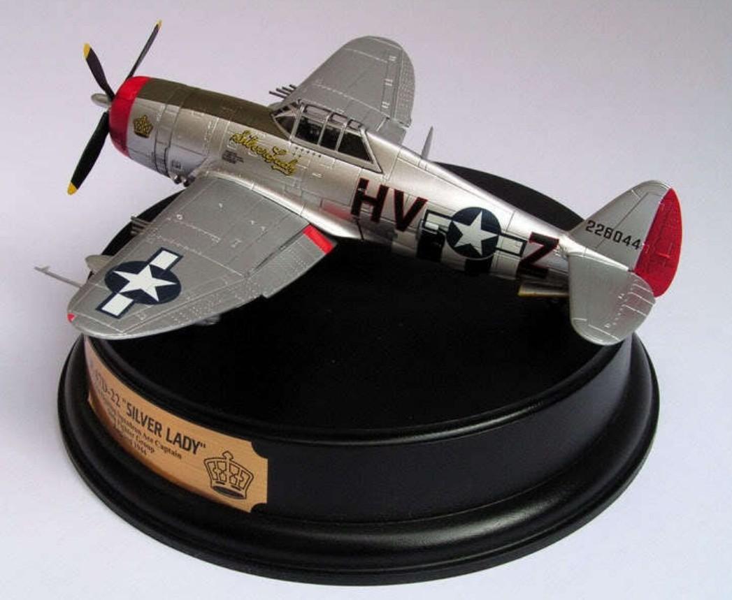 Dragon Warbirds 1/72 P-47D Thunderbolt, USAAF 56th FG 61st FS, "Silver ...