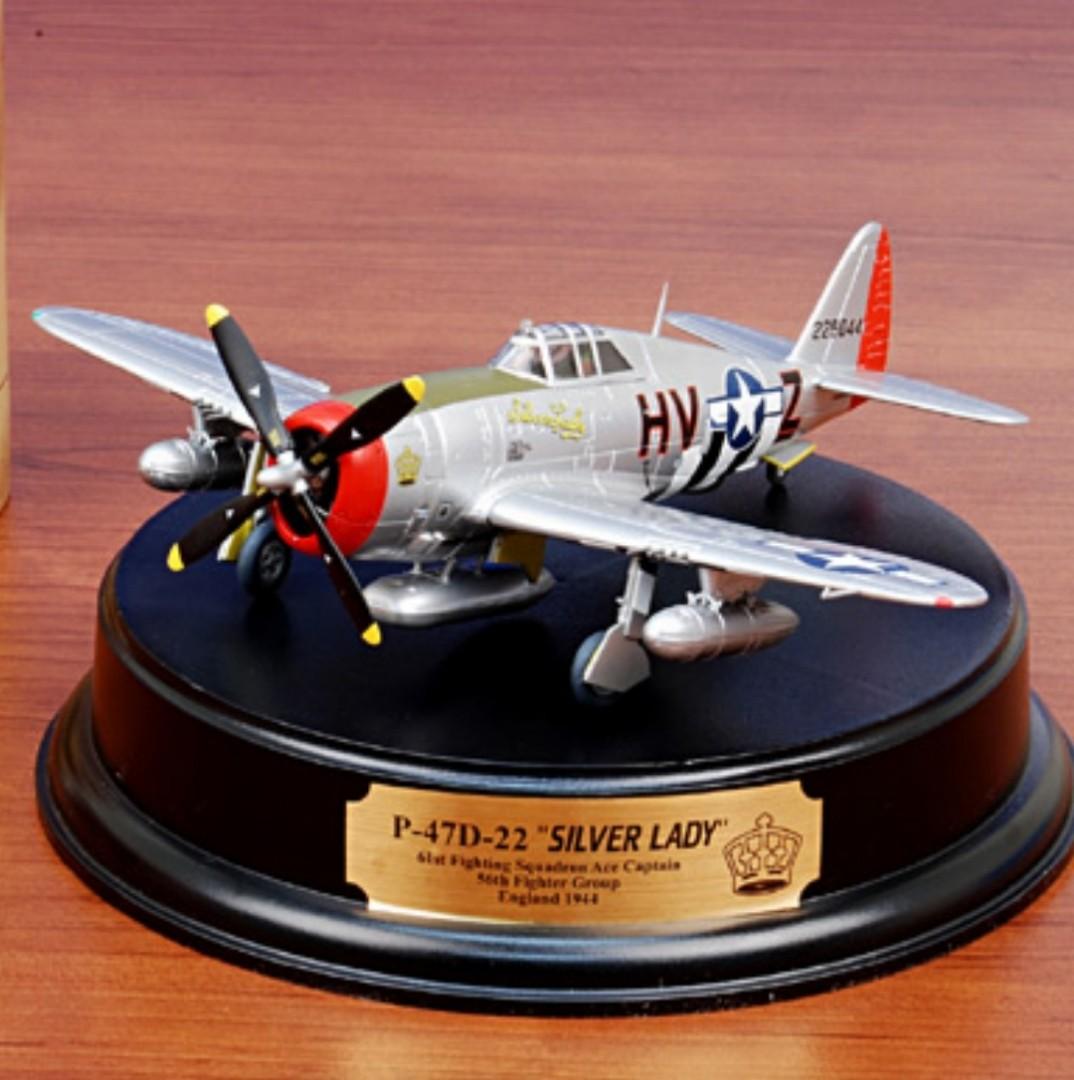 Dragon Warbirds 1/72 P-47D Thunderbolt, USAAF 56th FG 61st FS, "Silver ...