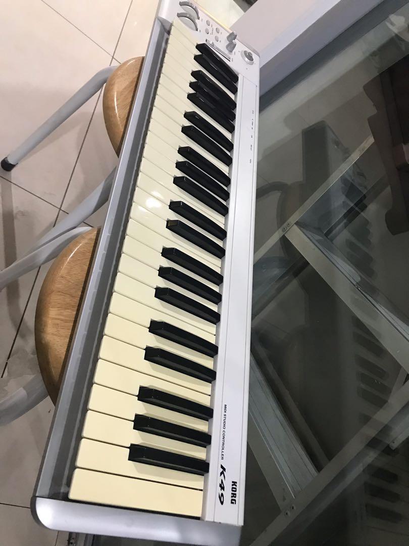 Korg K49 Midi Keys, Hobbies & Toys, Music & Media, Musical Instruments on Carousell