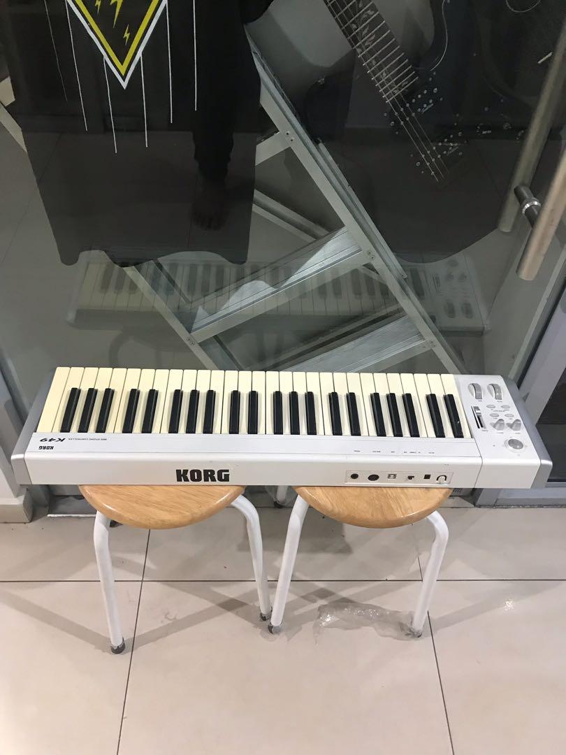 Korg K49 Midi Keys, Hobbies & Toys, Music & Media, Musical Instruments on Carousell