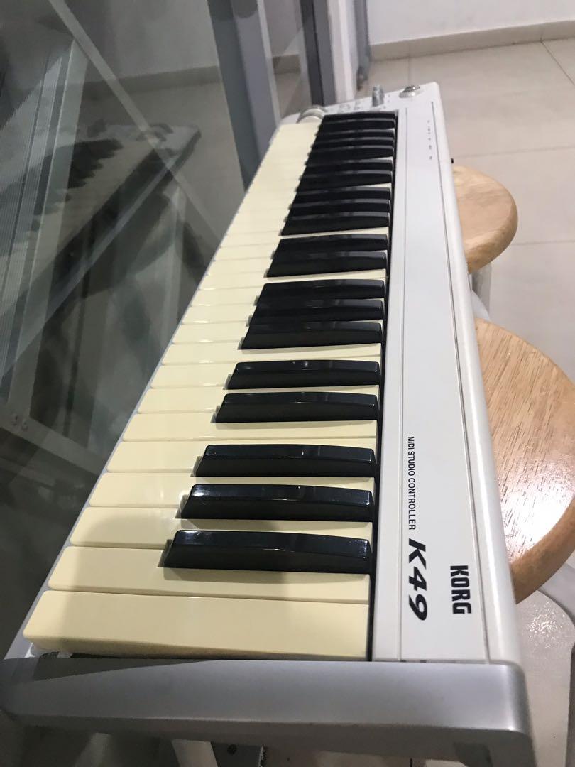 Korg K49 Midi Keys, Hobbies & Toys, Music & Media, Musical Instruments on Carousell