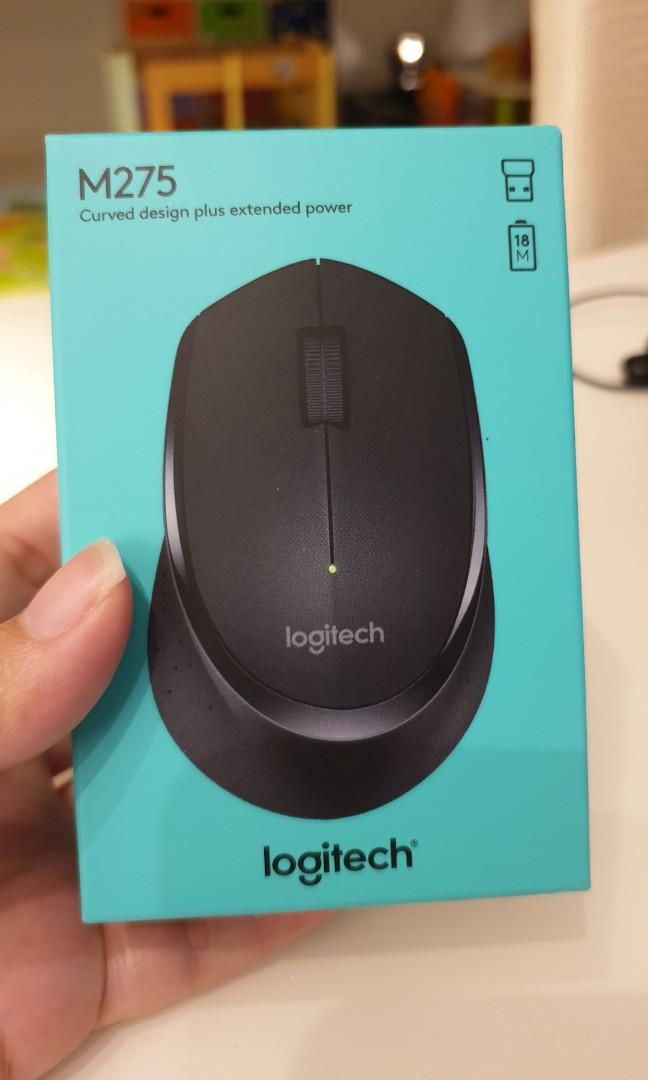Logitech wireless mouse M275, Computers & Tech, Parts & Accessories ...
