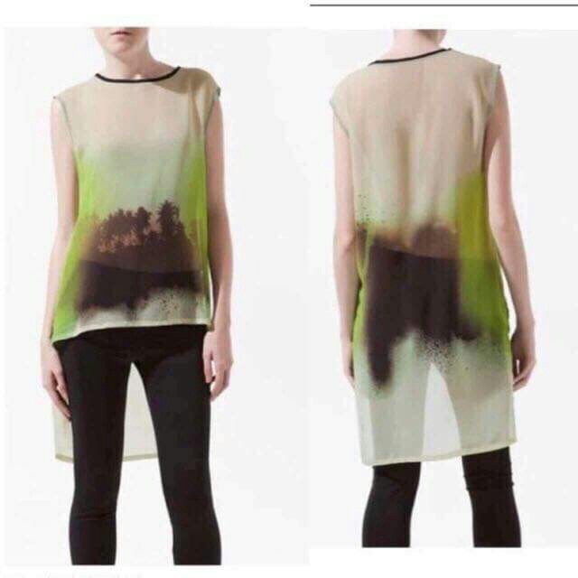 Long Back Top, Women's Fashion, Tops, Others Tops on Carousell