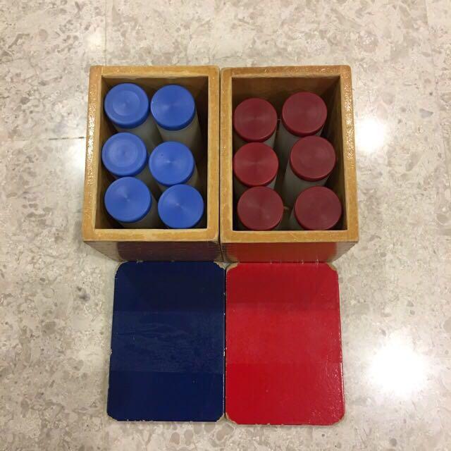 Montessori Sound Boxes, Hobbies & Toys, Toys & Games on Carousell