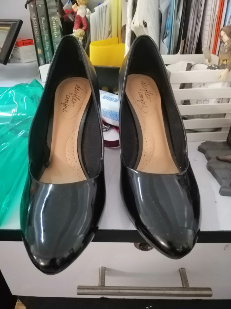 Payless black shoes wedge style, Women's Fashion, Footwear, Sneakers on ...