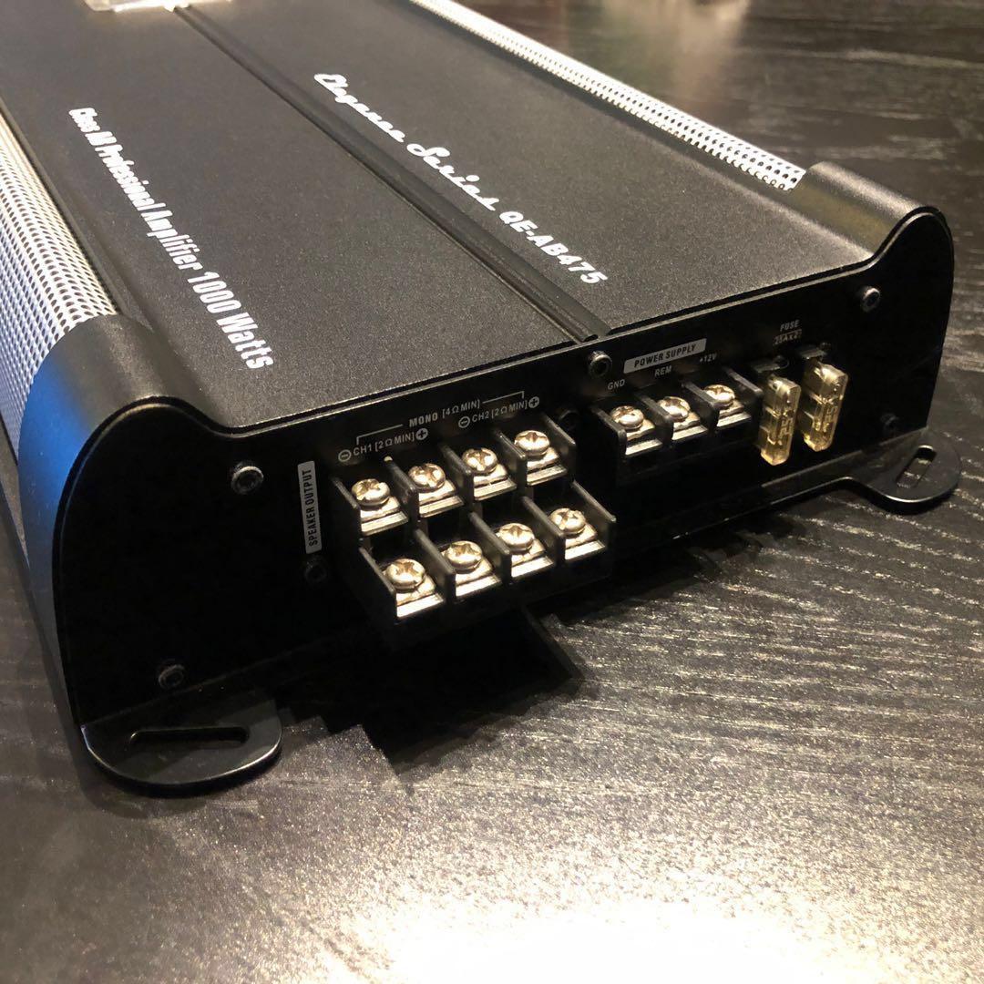 Q-Mobile Audio Amplifier 1000W, Auto Accessories on Carousell