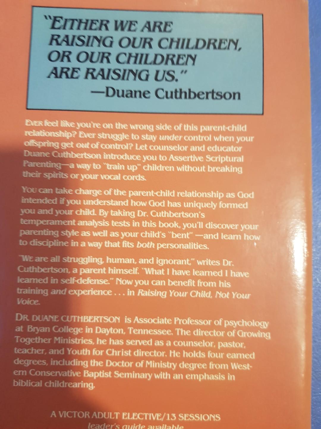 raising your child, not your voice, Hobbies & Toys, Books & Magazines ...