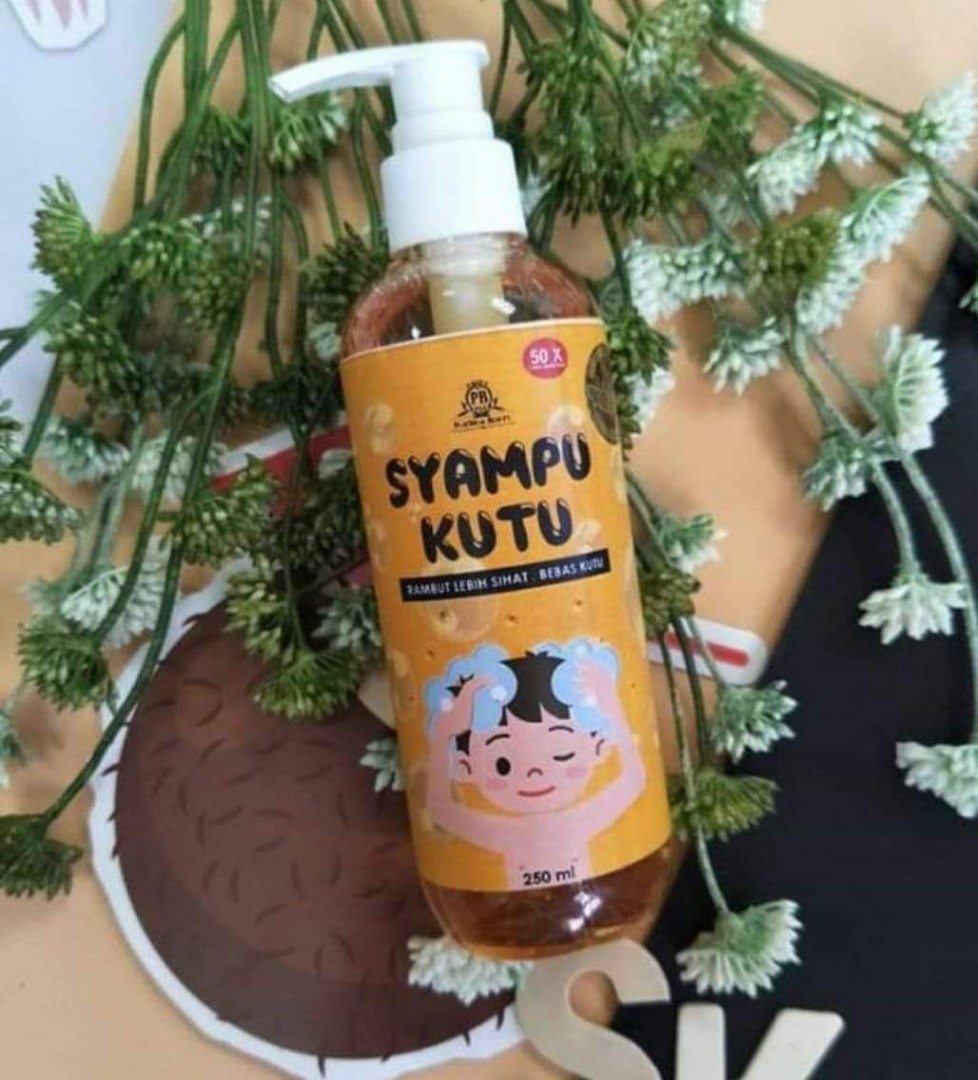 SHAMPOO KUTU BY PLATINUM BEAUTY, Health & Nutrition, Health Supplements ...