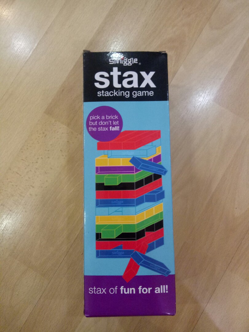 Smiggle Jenga, Hobbies & Toys, Toys & Games on Carousell