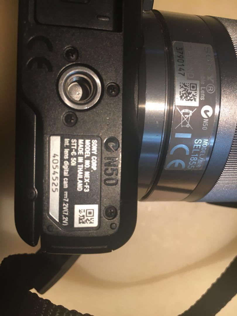 Sony Alpha NEX-F3 mirrorless interchangeable lens camera, Photography ...