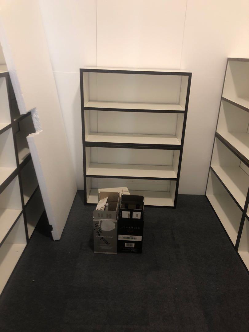 Stackable Cabinet with led light, storage display cabinet, Furniture ...