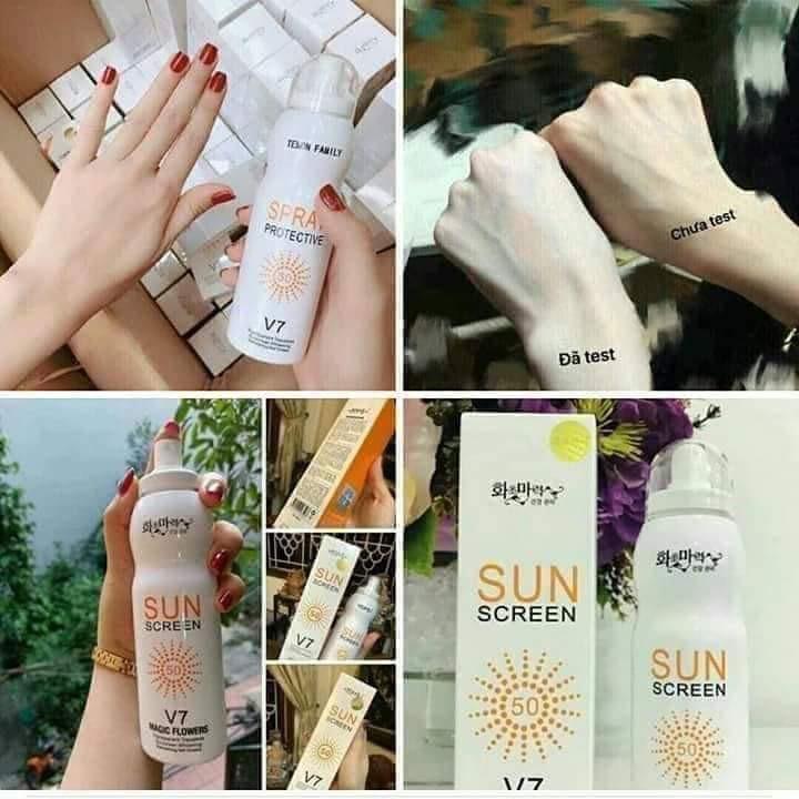 V7 KOREAN SPRAY LOTION, Beauty & Personal Care, Bath & Body, Body Care ...