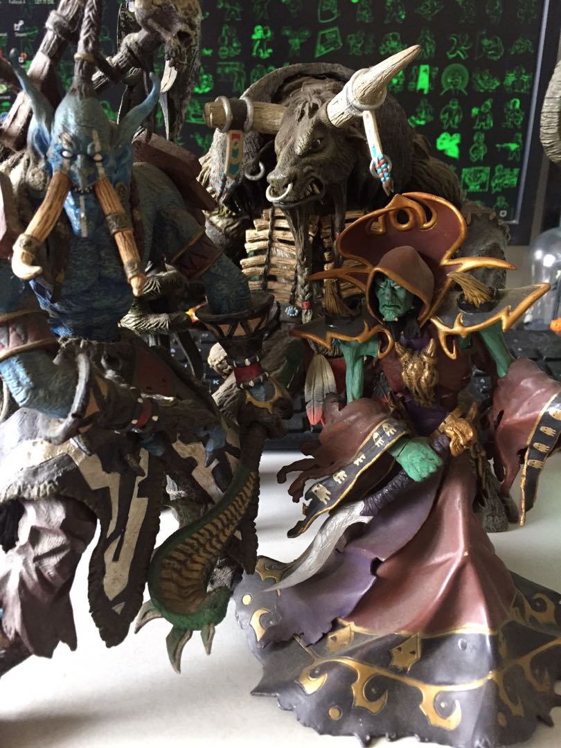 World of Warcraft 10 inch Figures Series 1 (set of 3), Hobbies & Toys ...