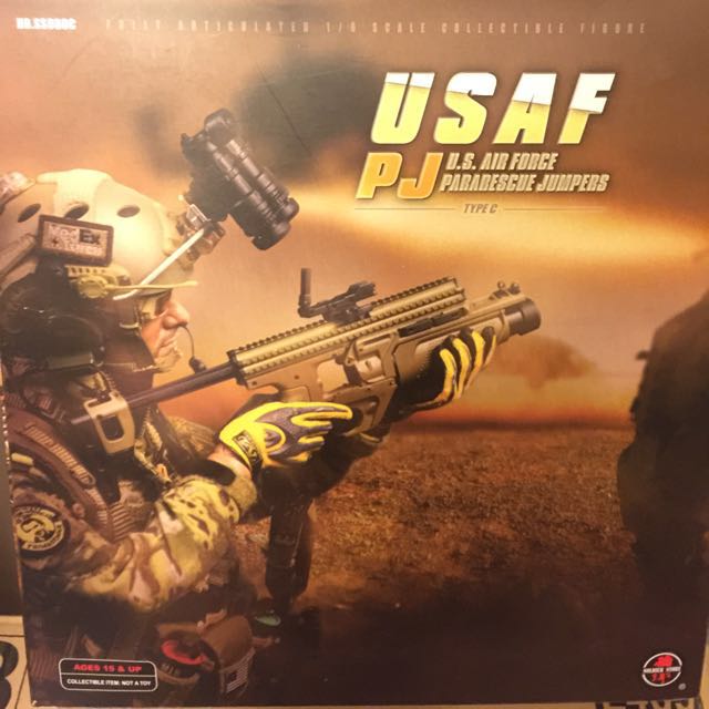 1/6 Soldier Story US Air Force USAF Pararescue Jumper PJ Type C ...