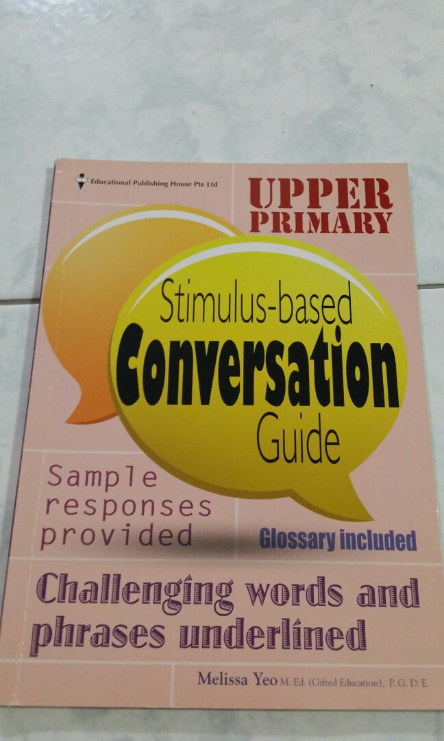 2018 PSLE Stimulus Based Conversation Guide, Hobbies & Toys, Books ...