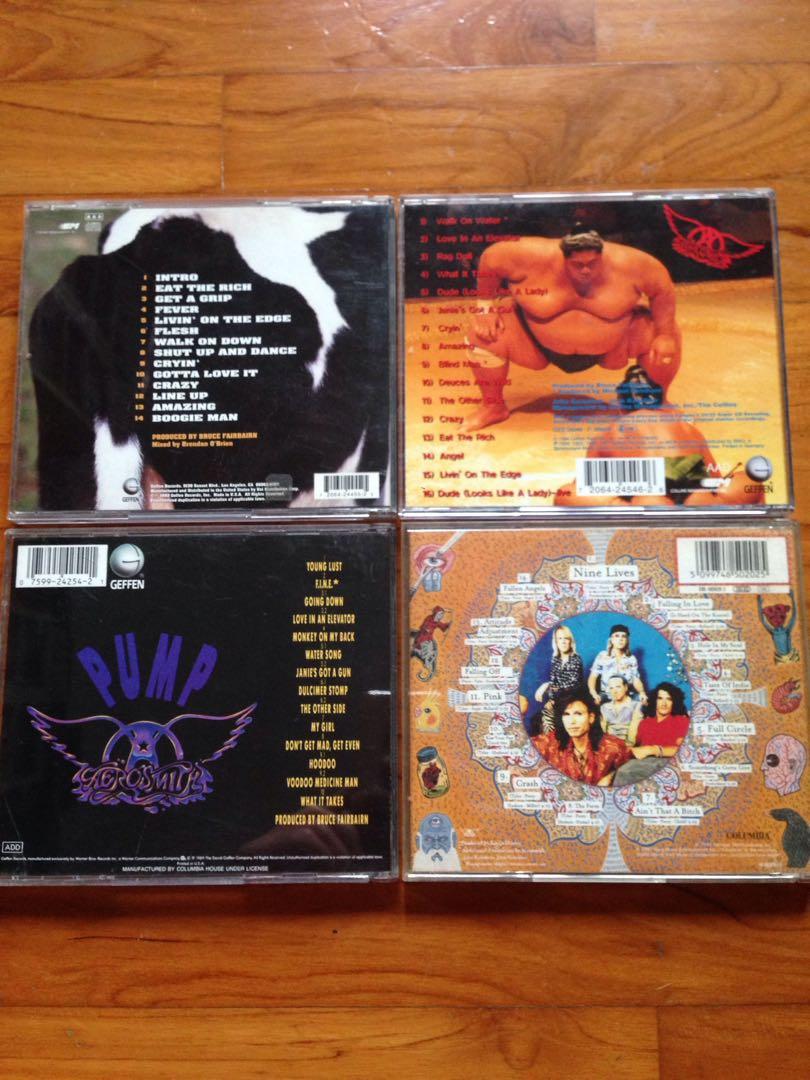 Aerosmith CD, Hobbies & Toys, Music & Media, CDs & DVDs on Carousell