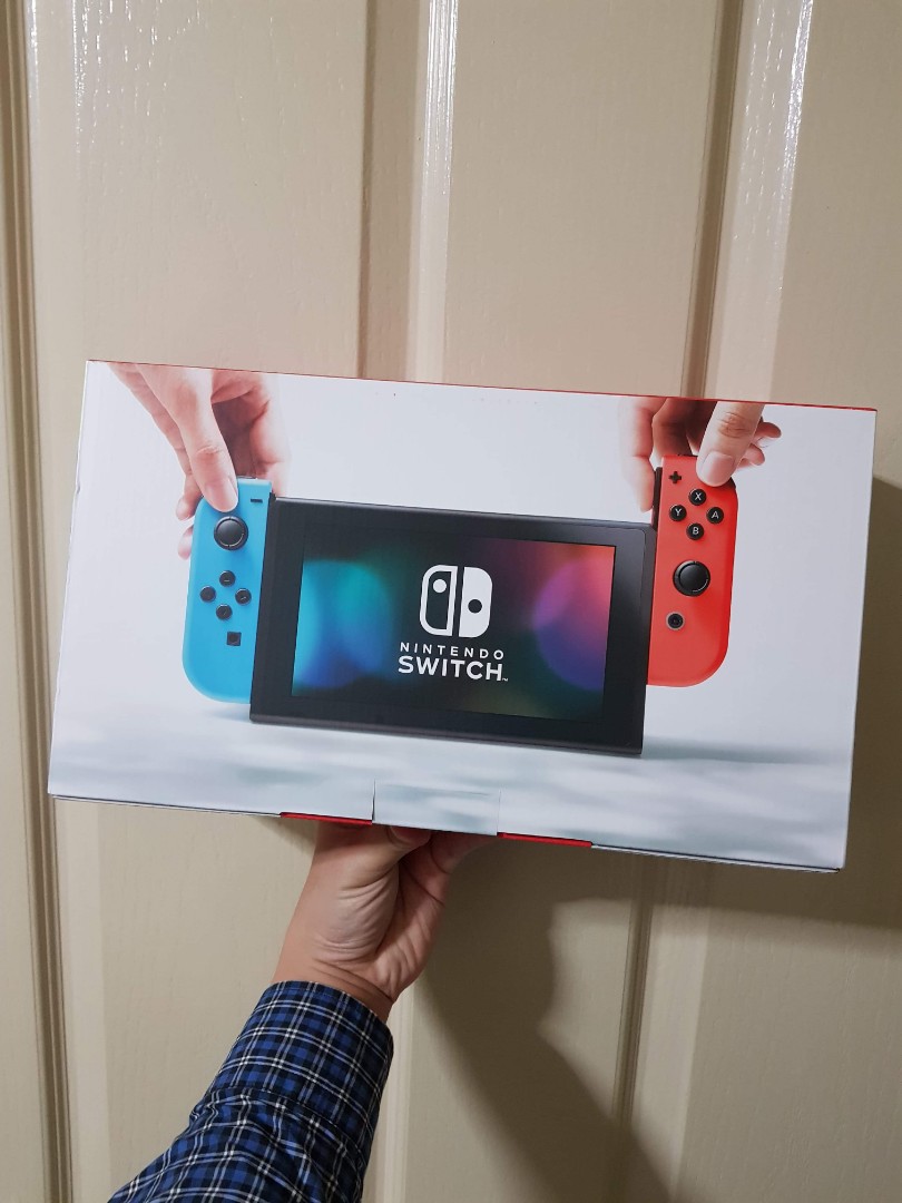 BNIB local set Nintendo Switch - Neon (no nego), Video Gaming, Video ...
