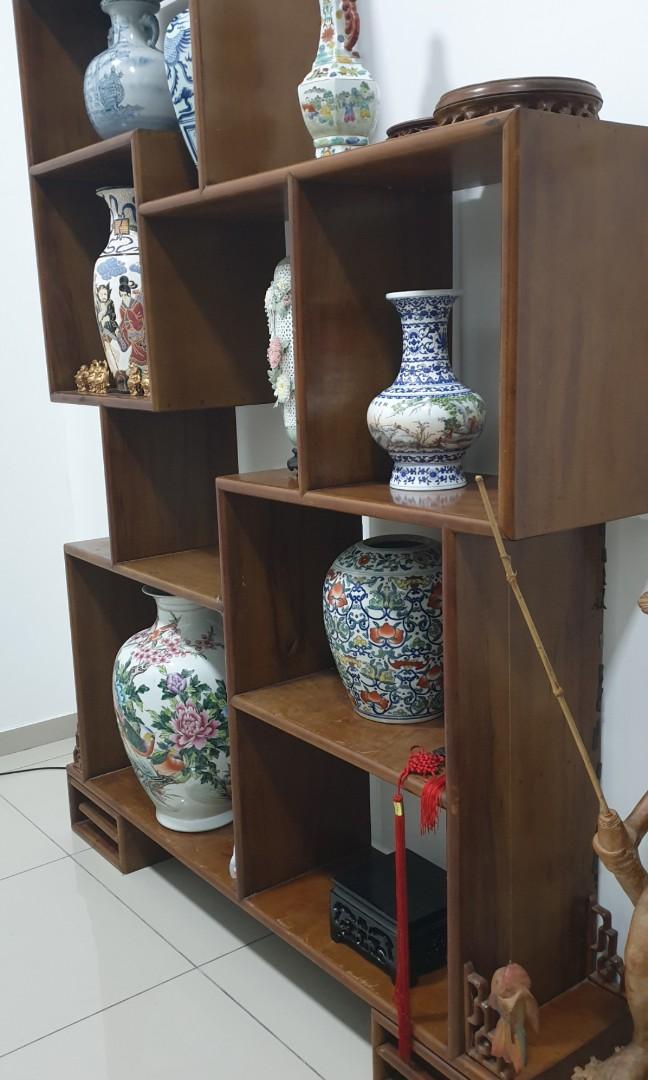Chinese antique wooden display rack, Furniture & Home Living, Home ...