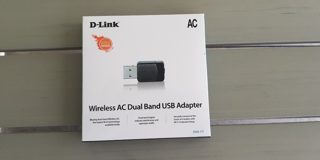 D-Link Wireless AC Dual Band USB Adapter, Computers & Tech, Parts ...