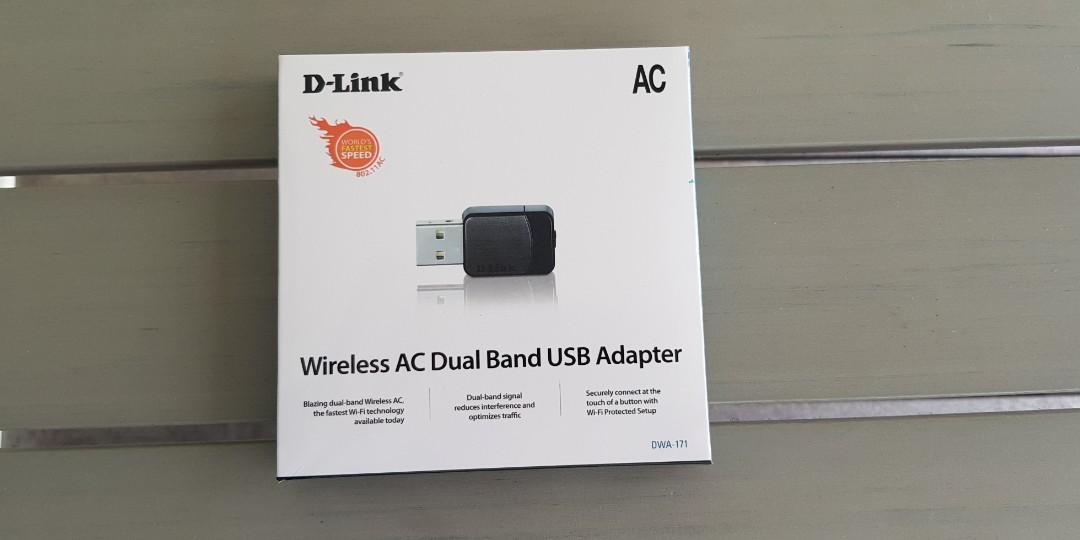 D-Link Wireless AC Dual Band USB Adapter, Computers & Tech, Parts ...
