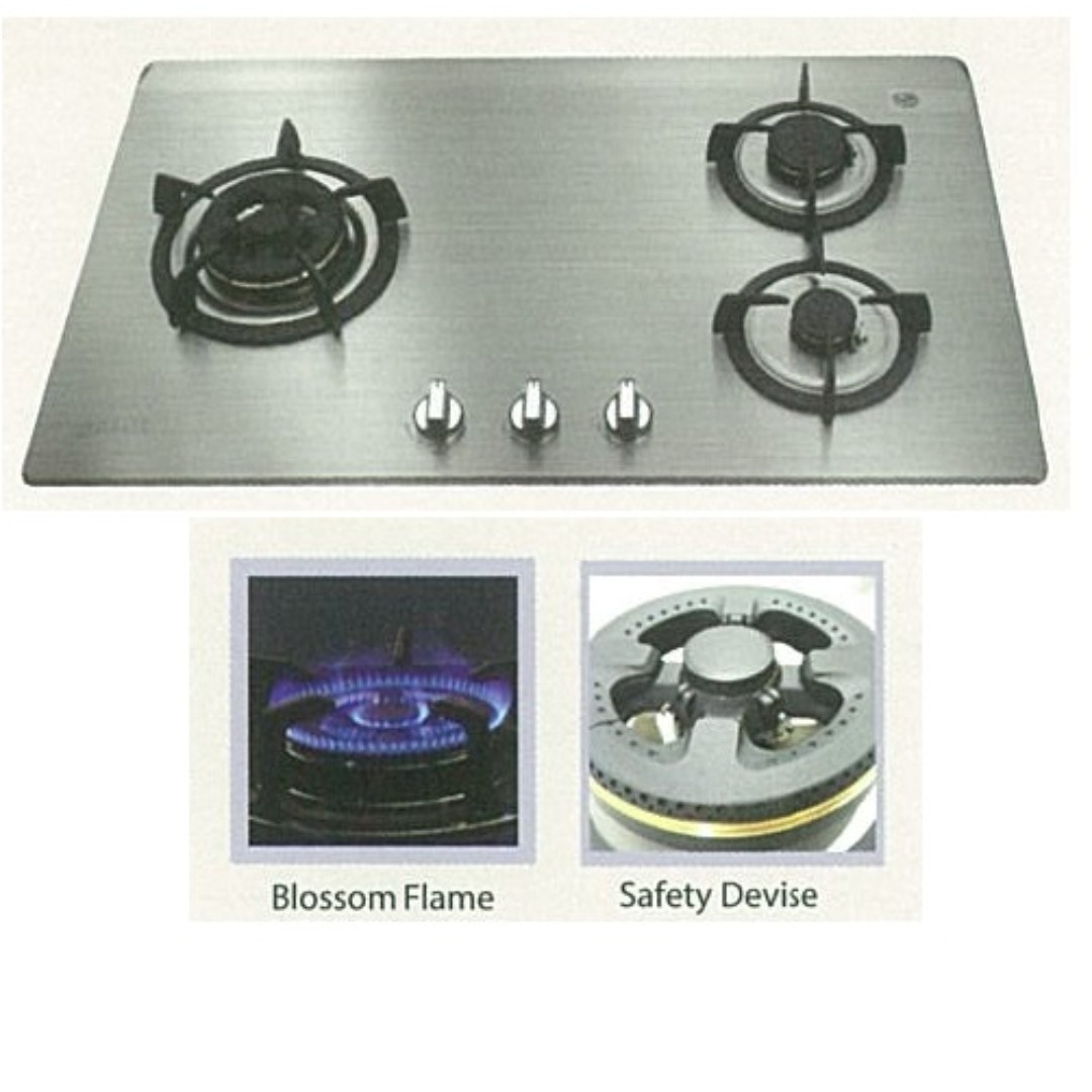 Ellane OS 812 SV S/Steel Hob, Home Appliances, Kitchenware on Carousell