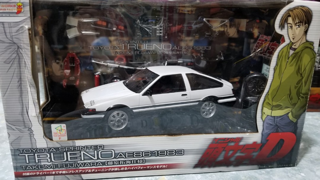 Extremely Rare 1:24 Hotworks Toyota AE86 Sprinter Trueno, 興趣及遊戲, 收藏品及 ...