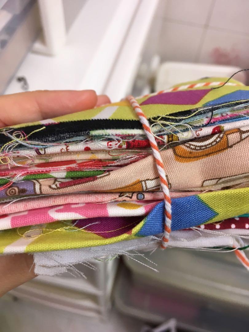 Fabric bundle, Hobbies & Toys, Stationery & Craft, Craft Supplies ...