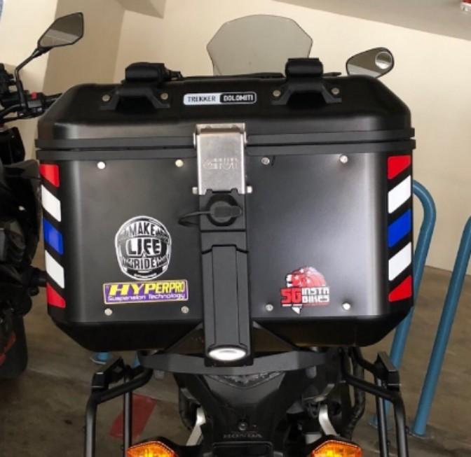 GIVI Trekker Dolomiti 46L DLM46 3M Top Case Reflective Stickers (Free ...