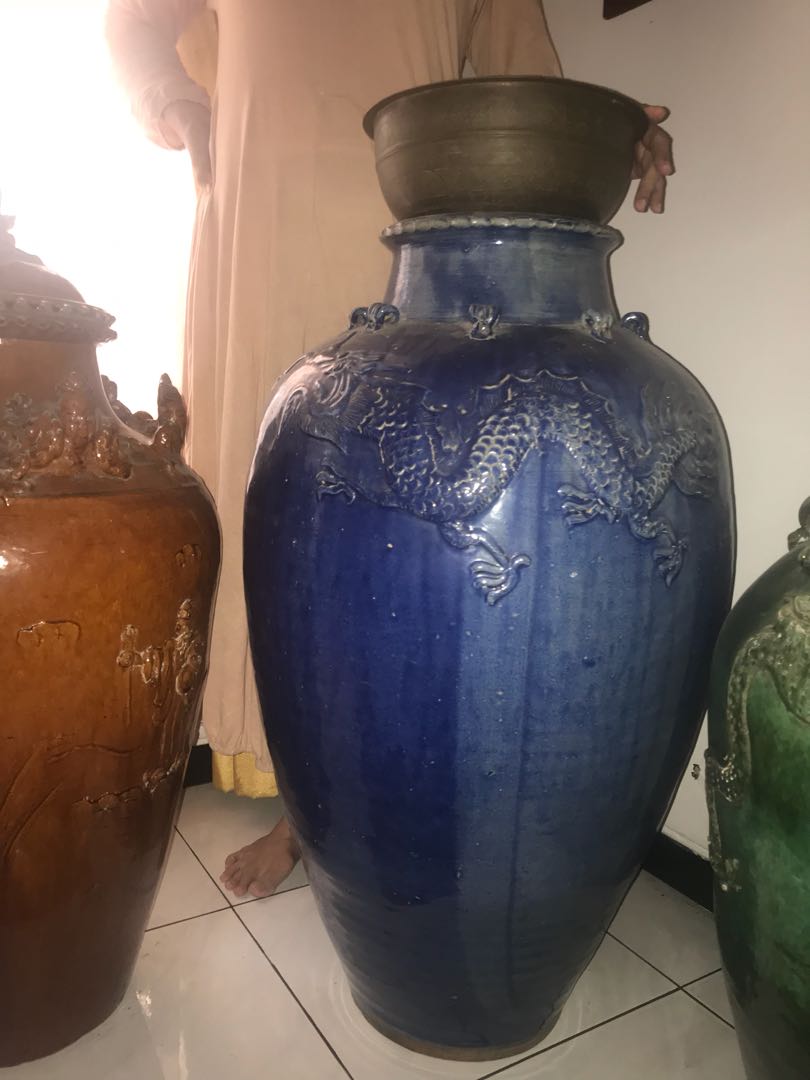 Guci Antik, Antik, Furnitur di Carousell