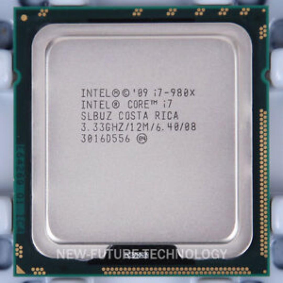 Intel® Core™ i7-980X Processor Extreme Edition, Computers & Tech, Parts ...