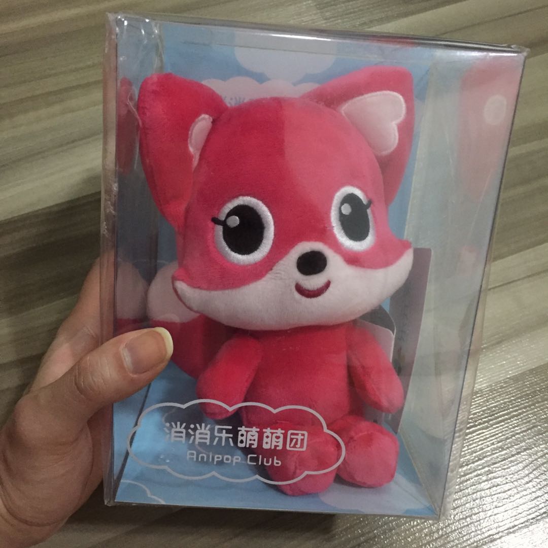 Japan Anipop Club Fox Animal Happy elements, Hobbies & Toys, Toys ...
