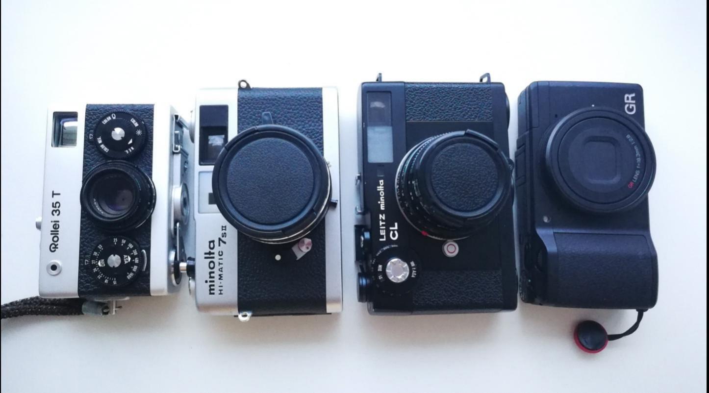 Minolta Hi-matic 7sii RF film camera, Photography, Cameras on Carousell