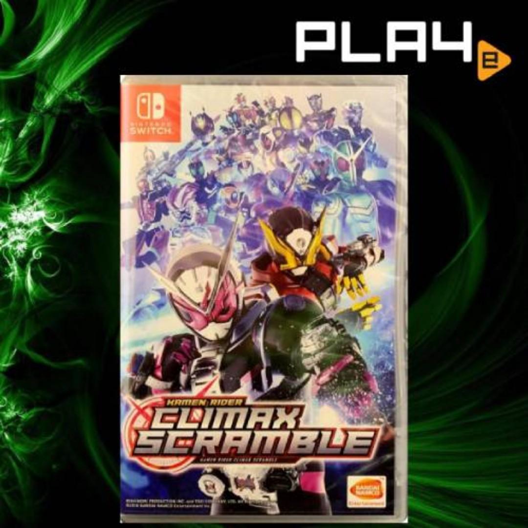 Nintendo Switch Kamen Rider Climax Scramble Brand New, Video Gaming ...