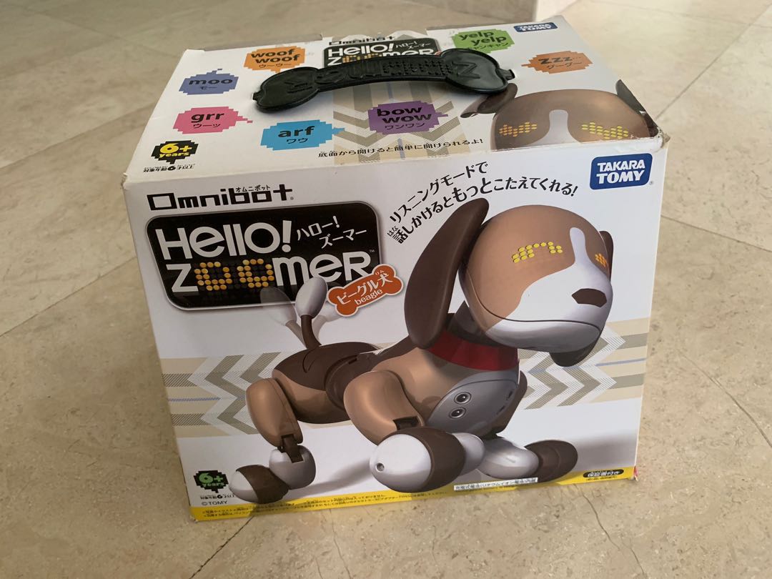 Omnibot Hello Zoomer robot dog, Hobbies & Toys, Toys & Games on Carousell