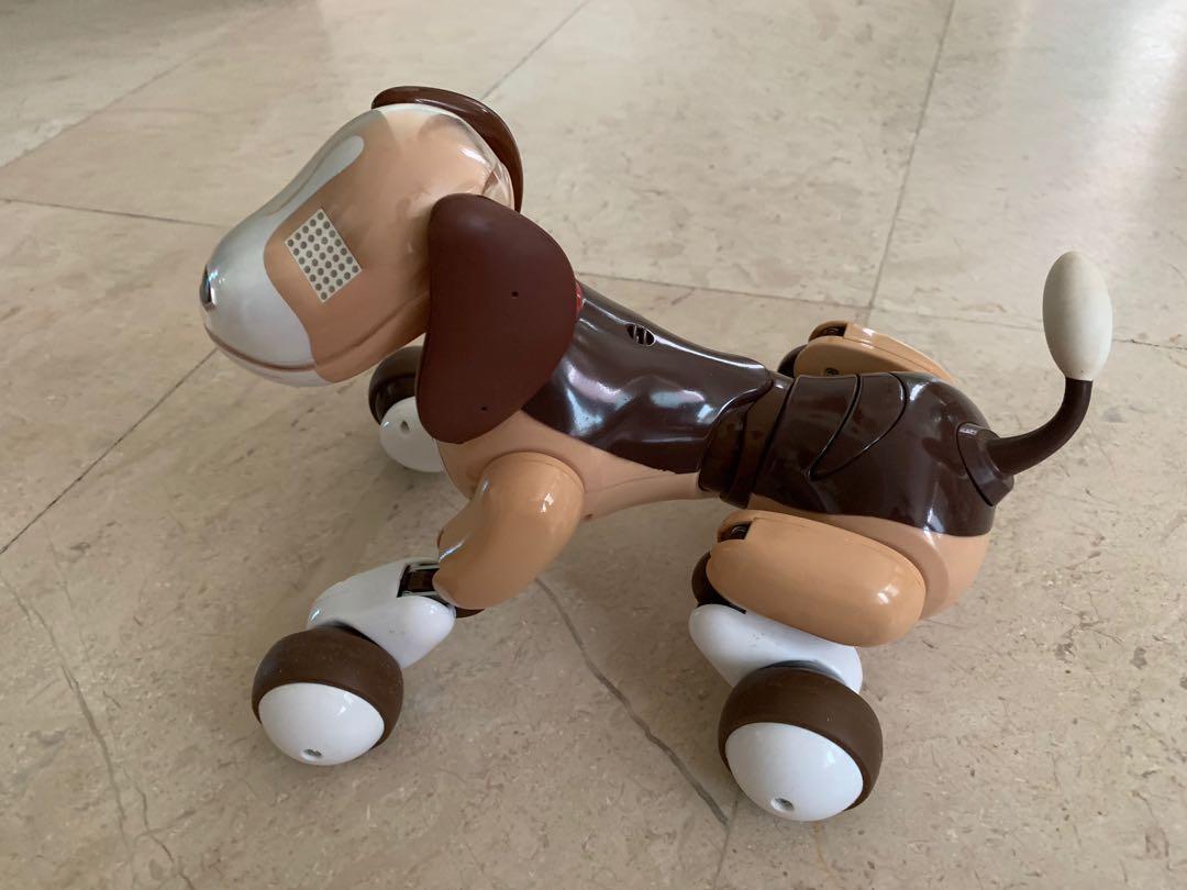 Omnibot Hello Zoomer robot dog, Hobbies & Toys, Toys & Games on Carousell