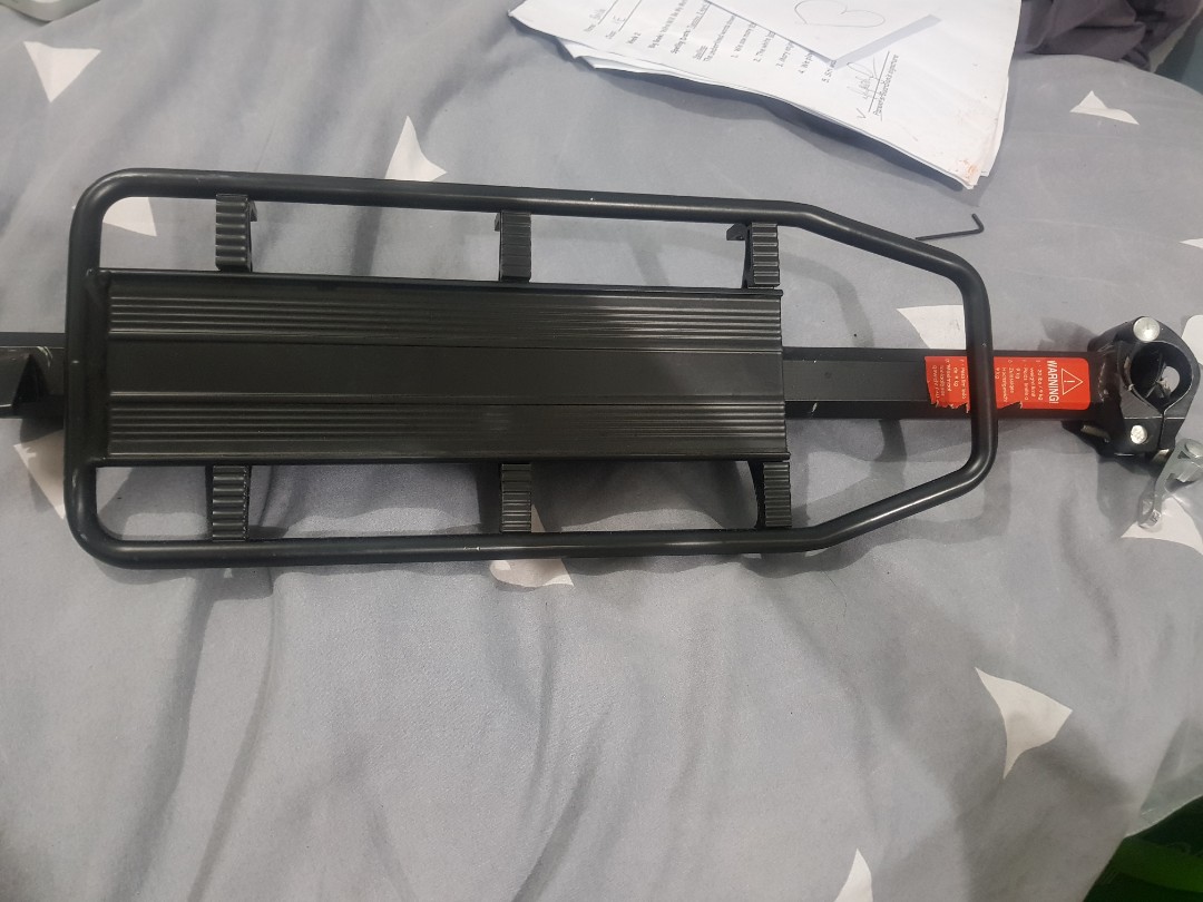 Pannier Rack, Sports Equipment, Bicycles & Parts, Parts & Accessories ...