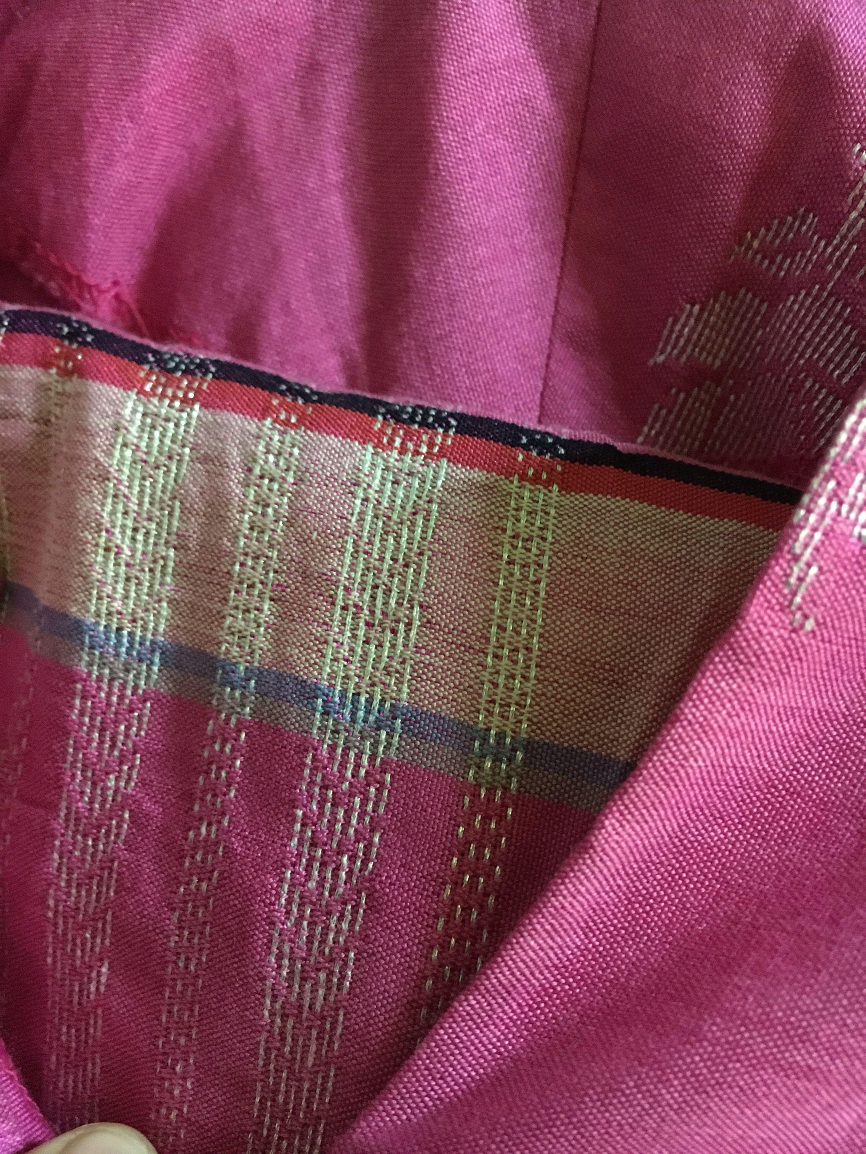 Pink songket, Women's Fashion, Muslimah Fashion, Baju Kurung & sets on ...