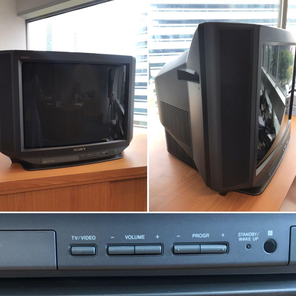 Sony trinitron CRT colour TV, TV & Home Appliances, TV & Entertainment ...