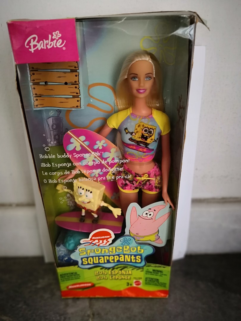 #HuatNotBin Mattel Spongebob Squarepants Barbie Doll Collection ...