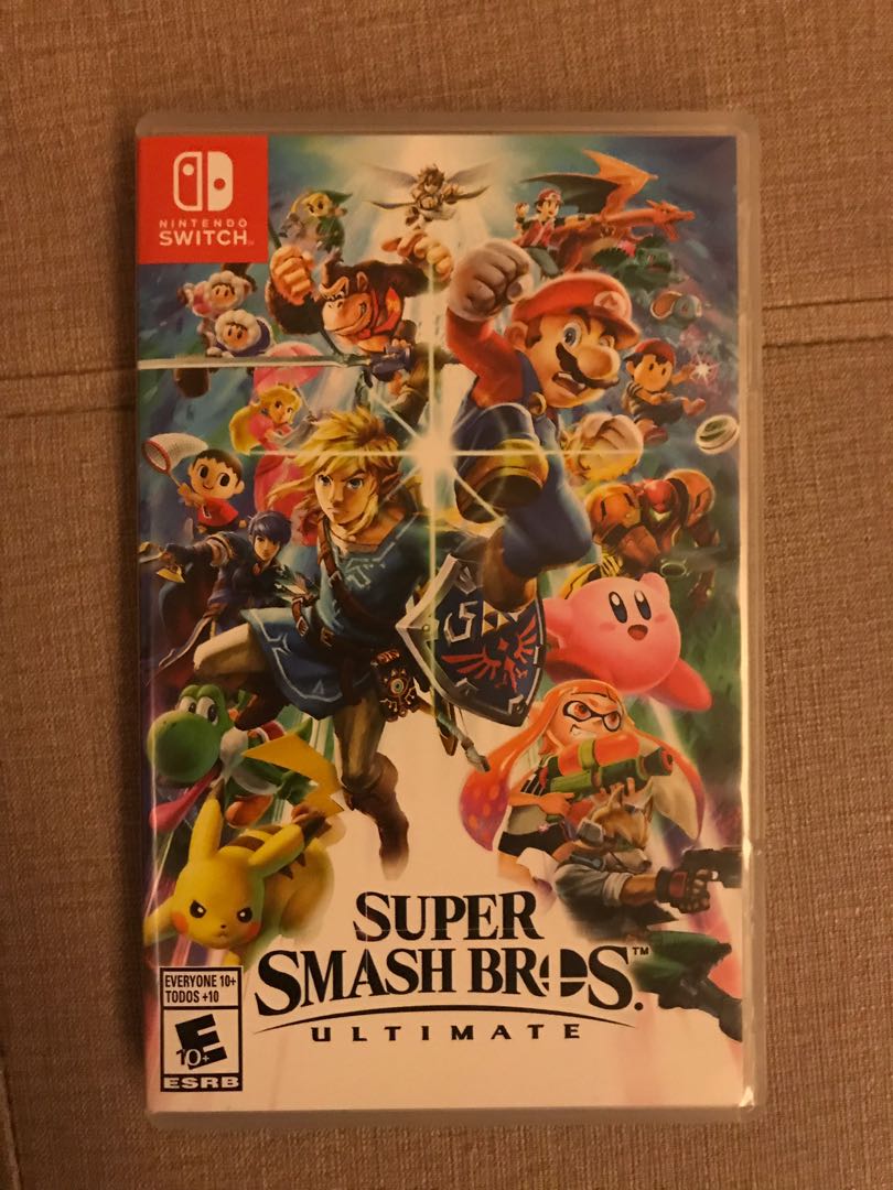 Super Smash Bros Ultimate - nintendo switch game, Video Gaming, Video ...