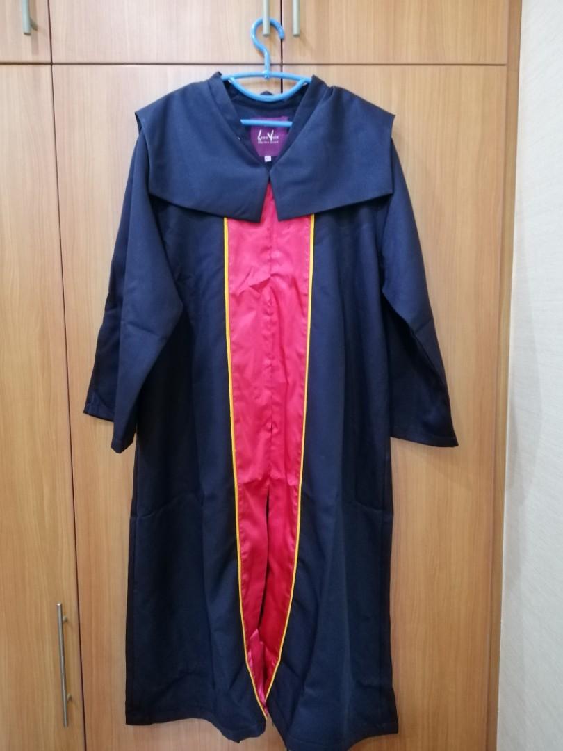 Temasek Poly TP graduation gown, Women's Fashion, New Undergarments ...