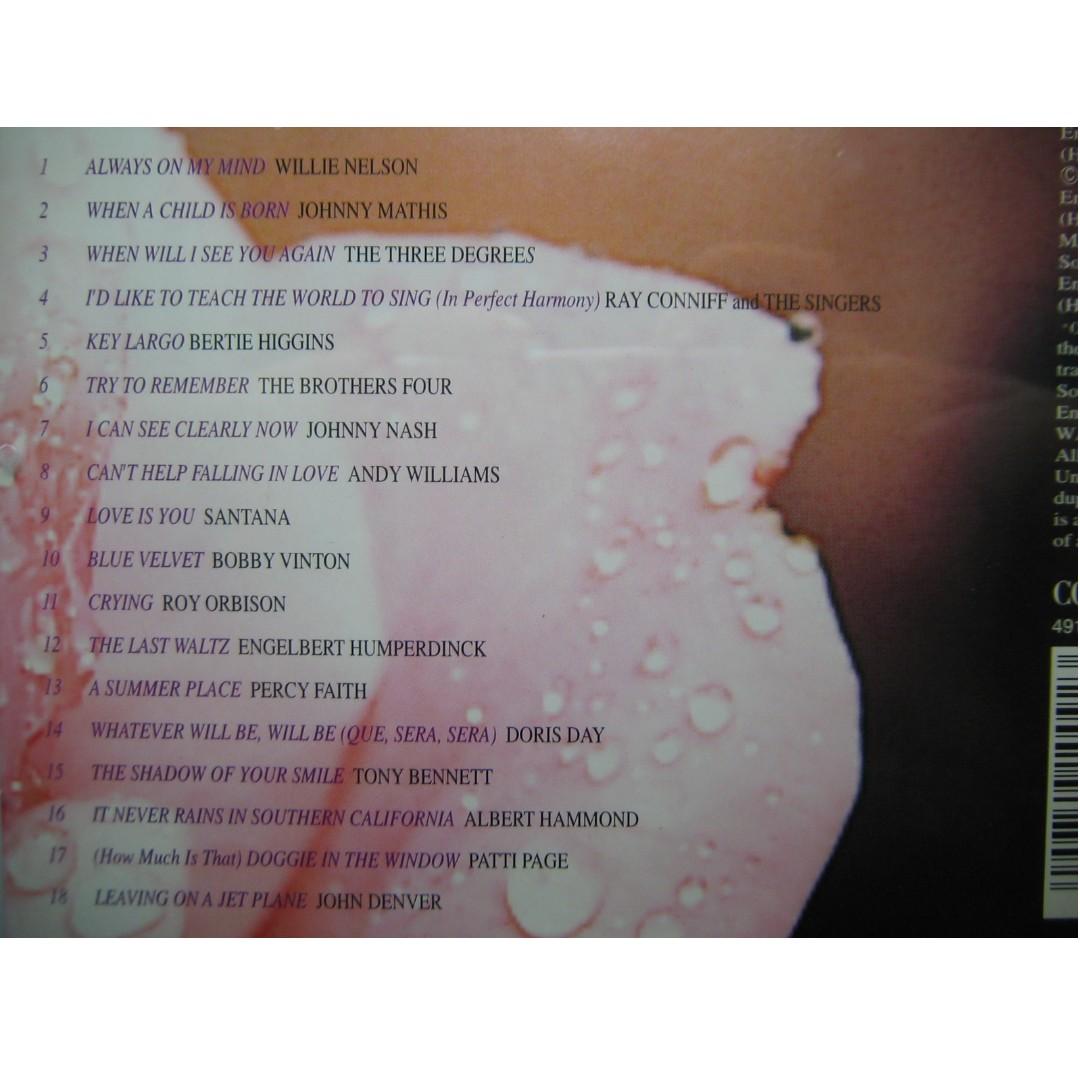 Unforgettable Memories 2 CD (Willie Nelson, Johnny Mathis, The Three ...