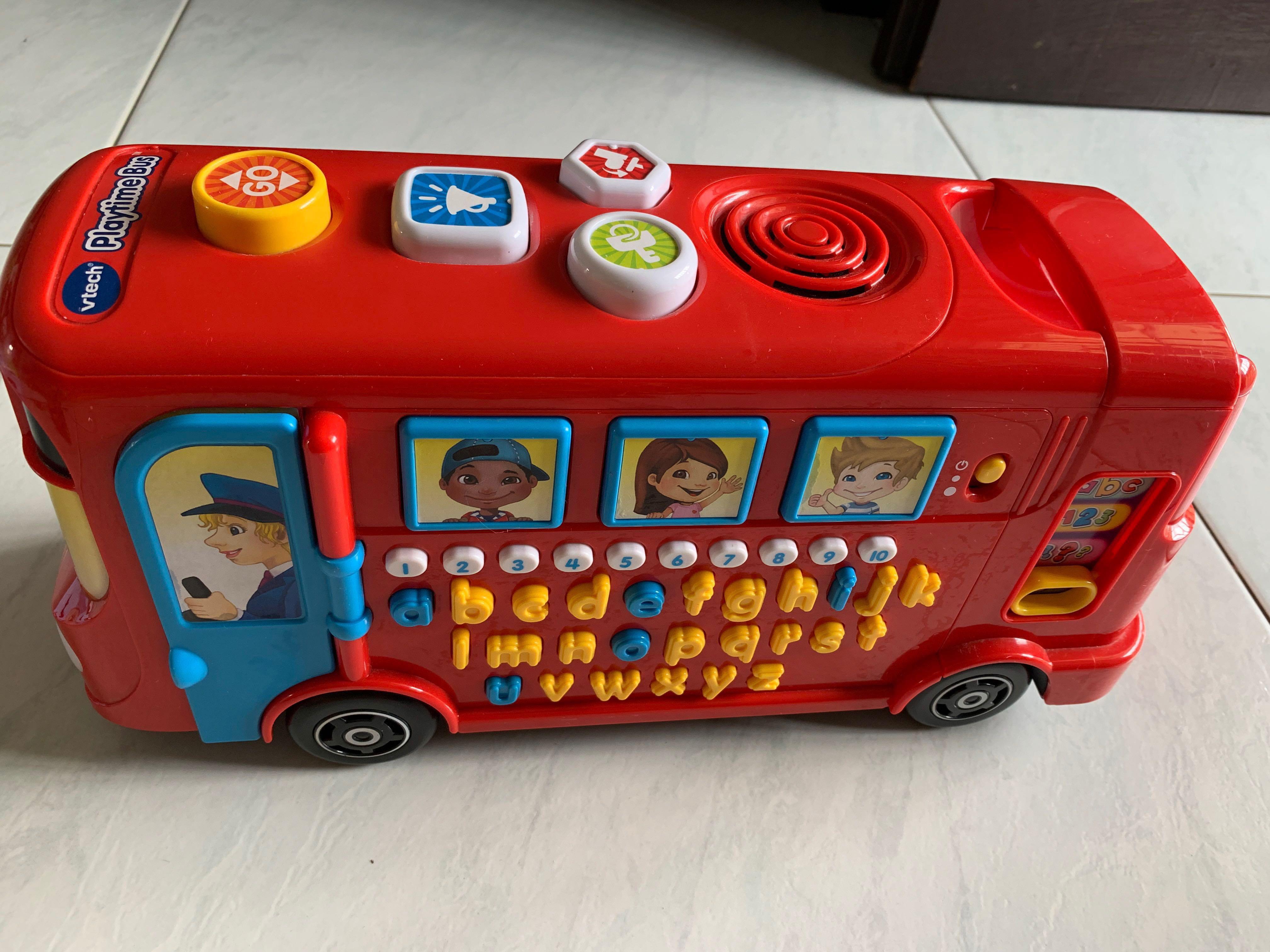 👶💰Vtech Playtime Bus, Babies & Kids, Infant Playtime on Carousell