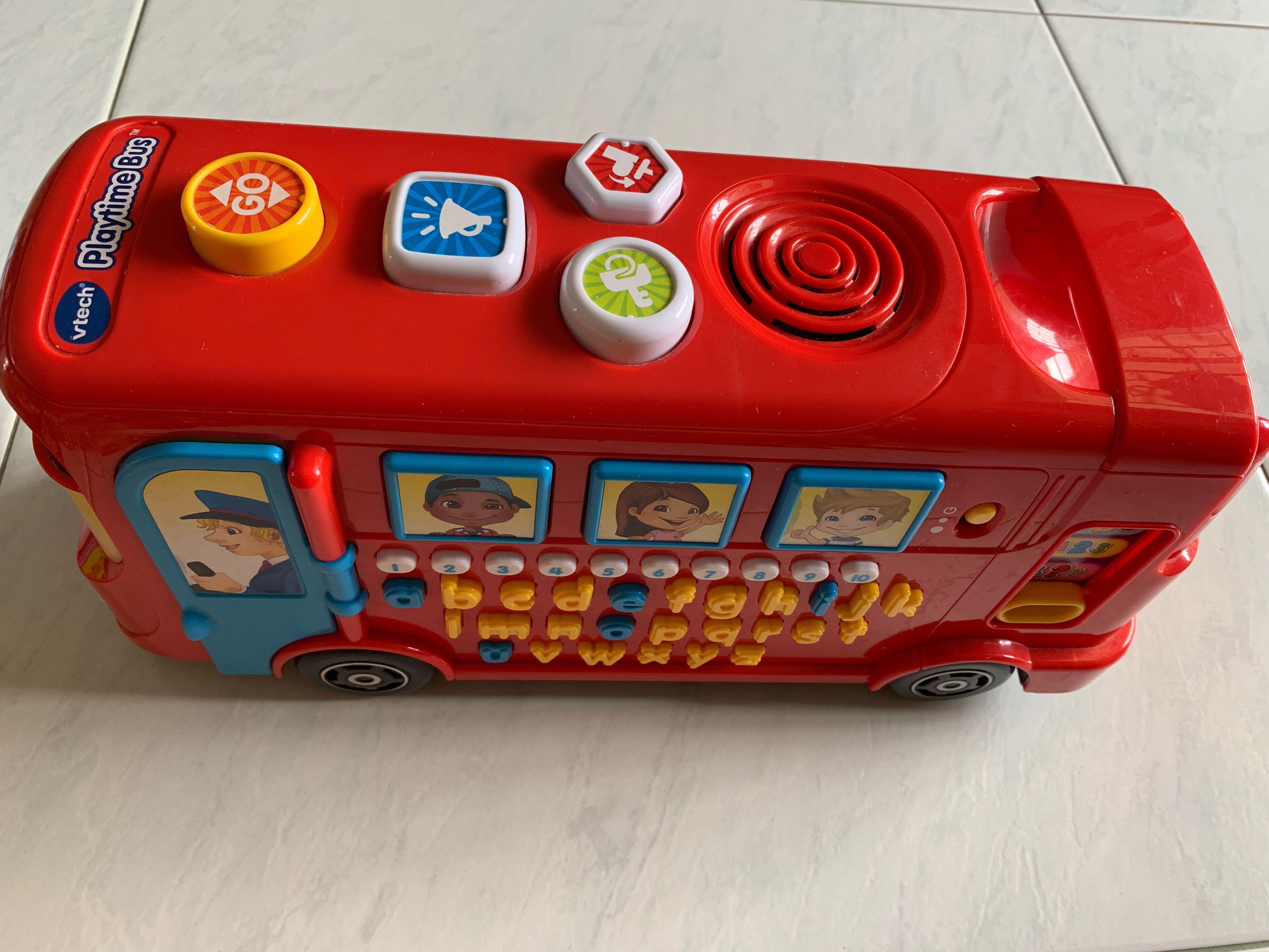 👶💰Vtech Playtime Bus, Babies & Kids, Infant Playtime on Carousell
