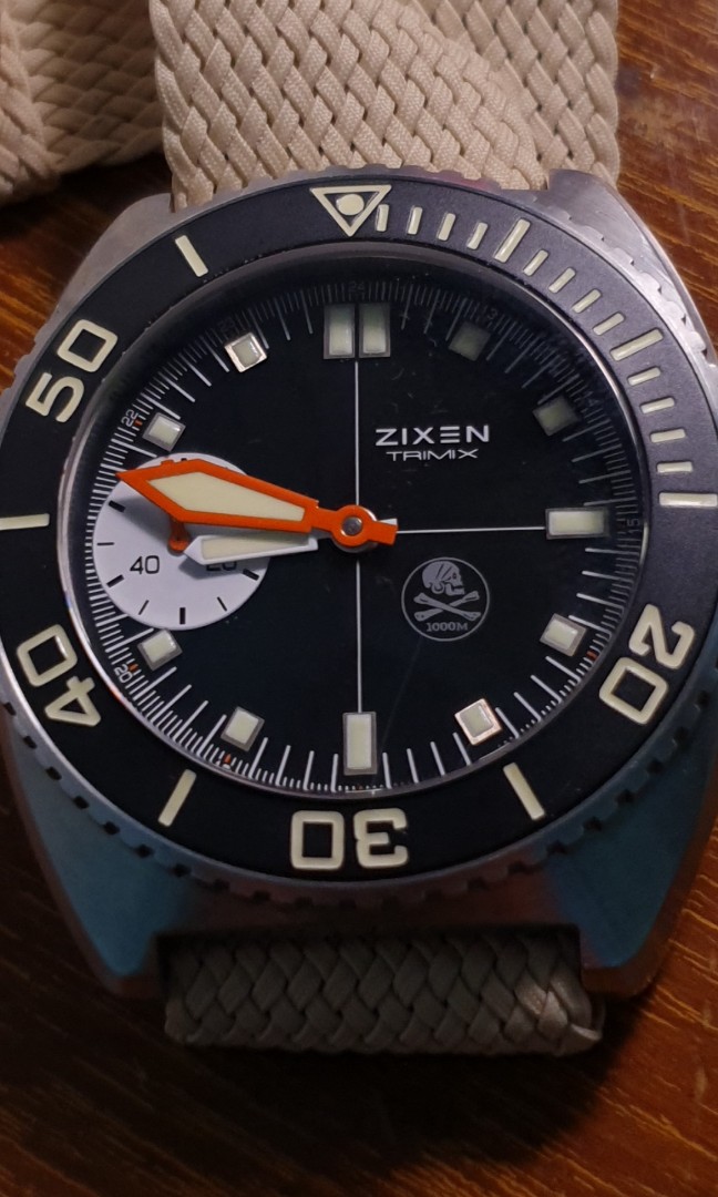 Zixen Trimix 1000m dive watch, Luxury, Watches on Carousell