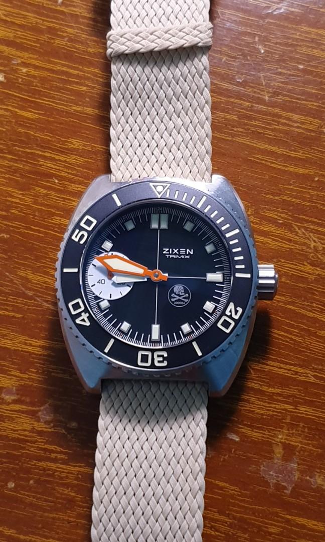 Zixen Trimix 1000m dive watch, Luxury, Watches on Carousell