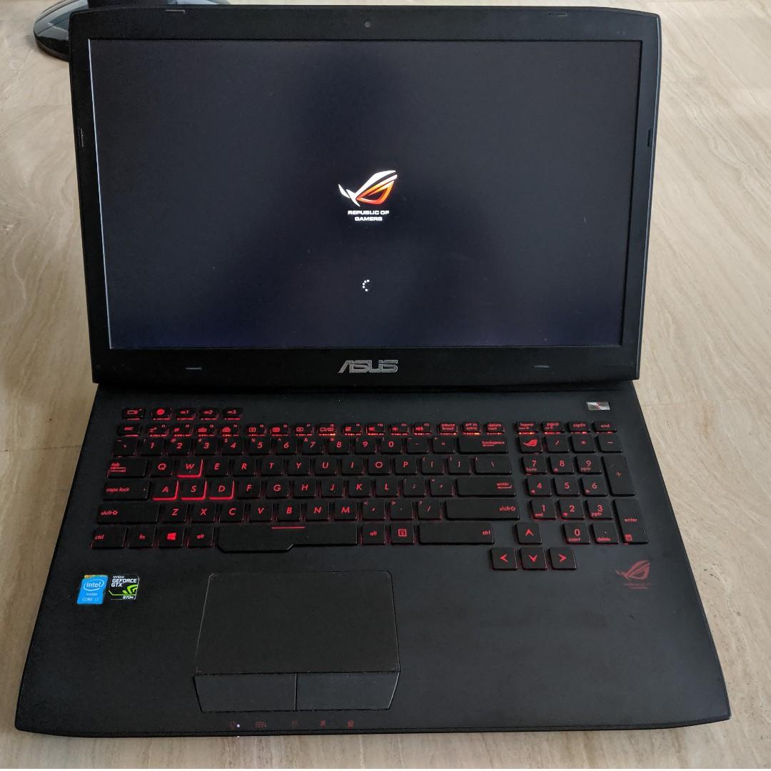 ASUS ROG G751JY with bonus Asus mouse & keyboard, Computers & Tech ...